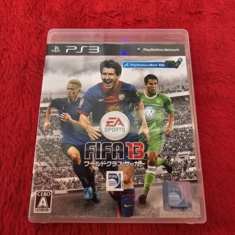 แผ่นแท้ PS3 FIFA Soccer 11/13 (BLJM-60274/BLJM-60514)(Japan) | Shopee ...