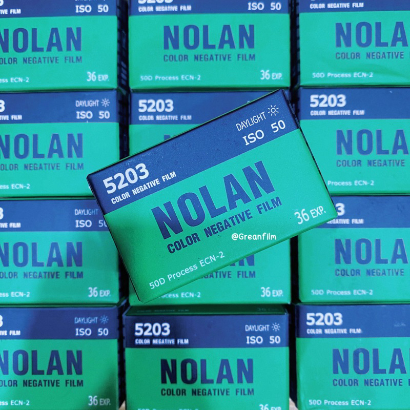 ฟิล์มหนังสี Nolan/ nolan50D / nolan250D / nolan500T 36 ภาพ | Shopee ...