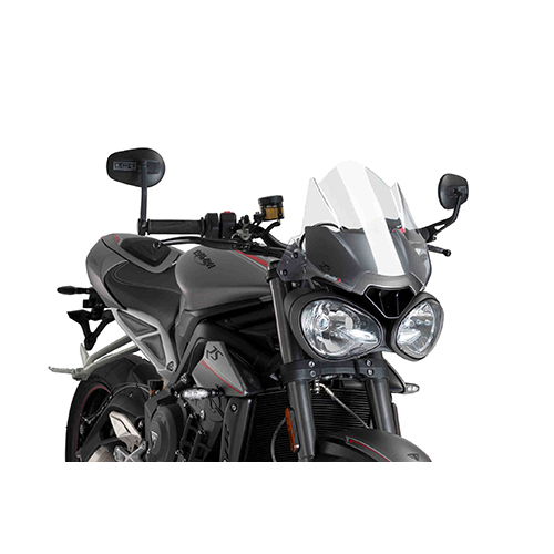 ชิว PUIG - WINDSCREEN Triumph Street Triple 765 S/R/RS 2017-2019 & 765 ...