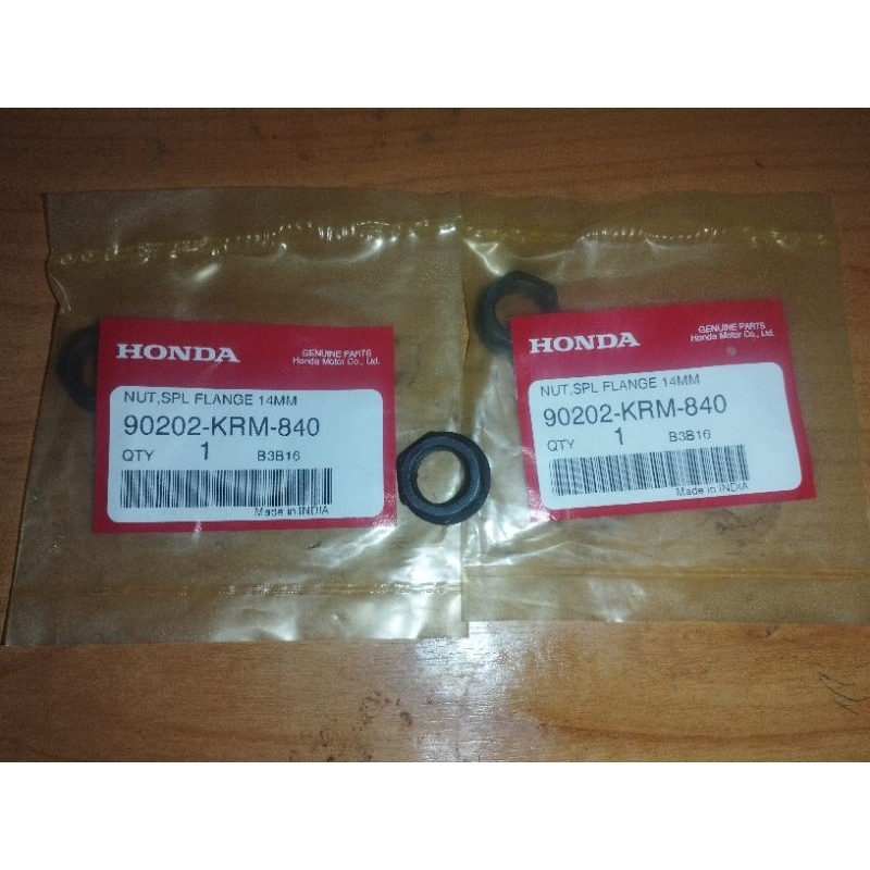 น๊อตล็อคครัชหน้าแท้ เวฟทุกรุ่น ใช้แทนของเดิม เกรียวหนากว่าของเดิม แข็ง ...