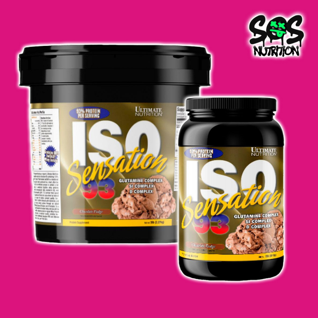 ULTIMATE NUTRITION ISO SENSATION 93 WHEY PROTEIN | Shopee Thailand
