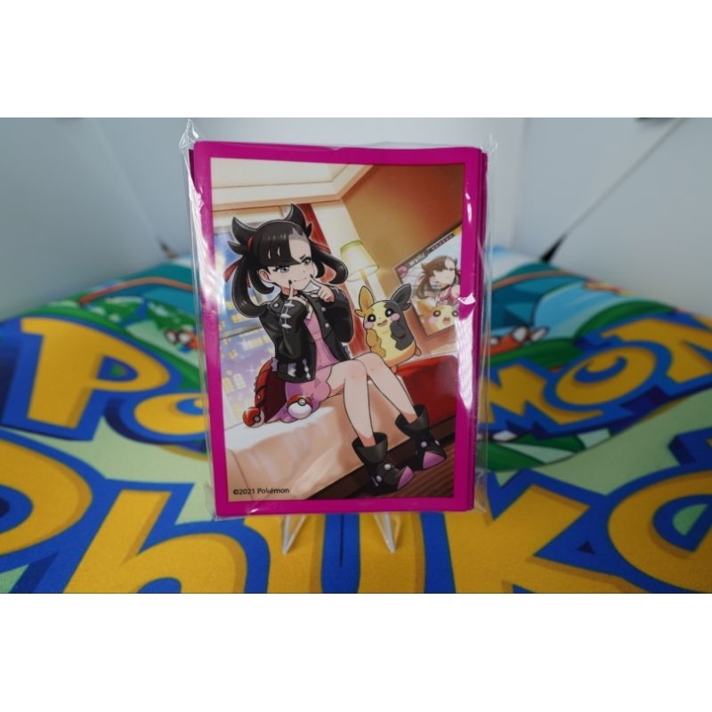 Pokemon Card "Sleeves Marnie" | Shopee Thailand
