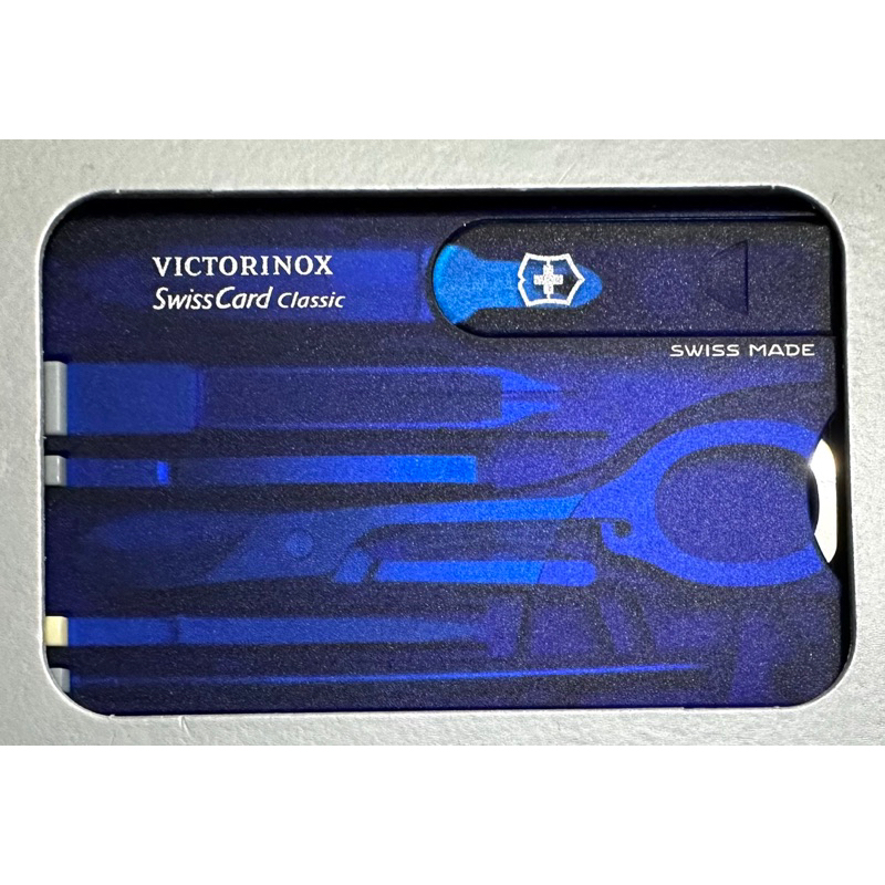 Victorinox Swiss Card /Classic (Blue) | Shopee Thailand