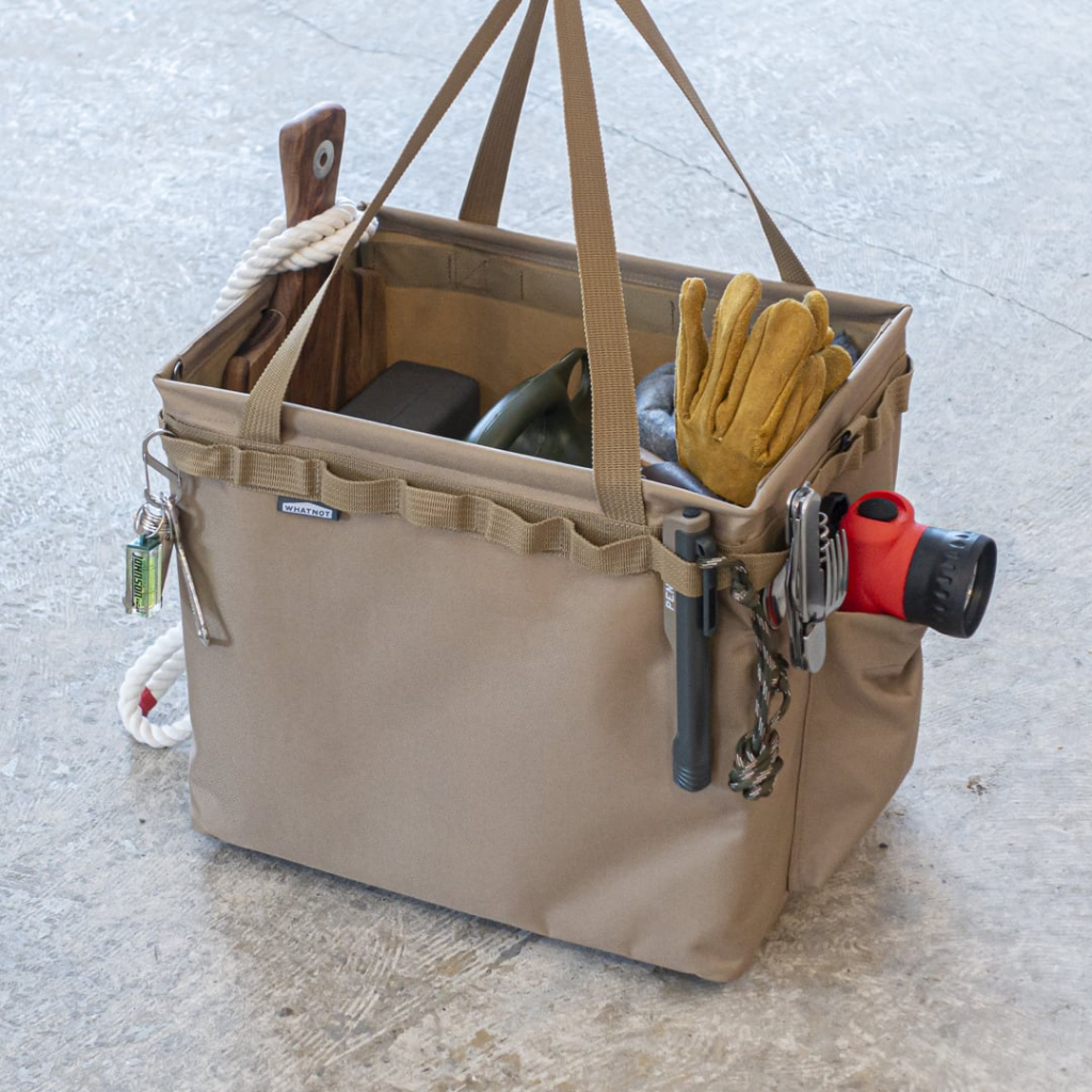 WHATNOT OBHD-01 Storage Container Bucket Tool Box กระเป๋าโครงเหล็กผ้า ...