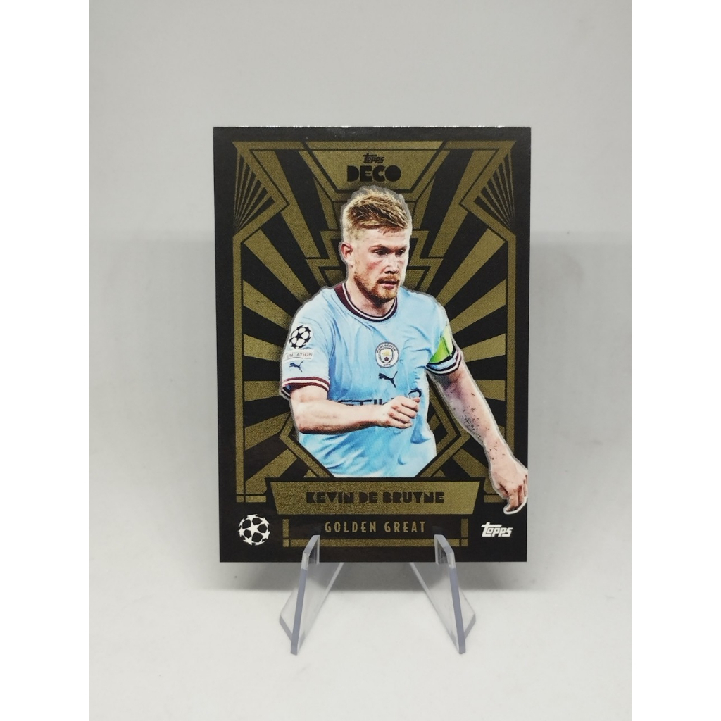 การ์ดบอล Manchester City F.C. 2022-23 Topps Deco UEFA Champions League ...