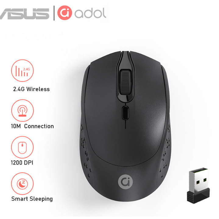 Asus Wireless Mouse Ms001 เมาส์ไร้สาย | Shopee Thailand