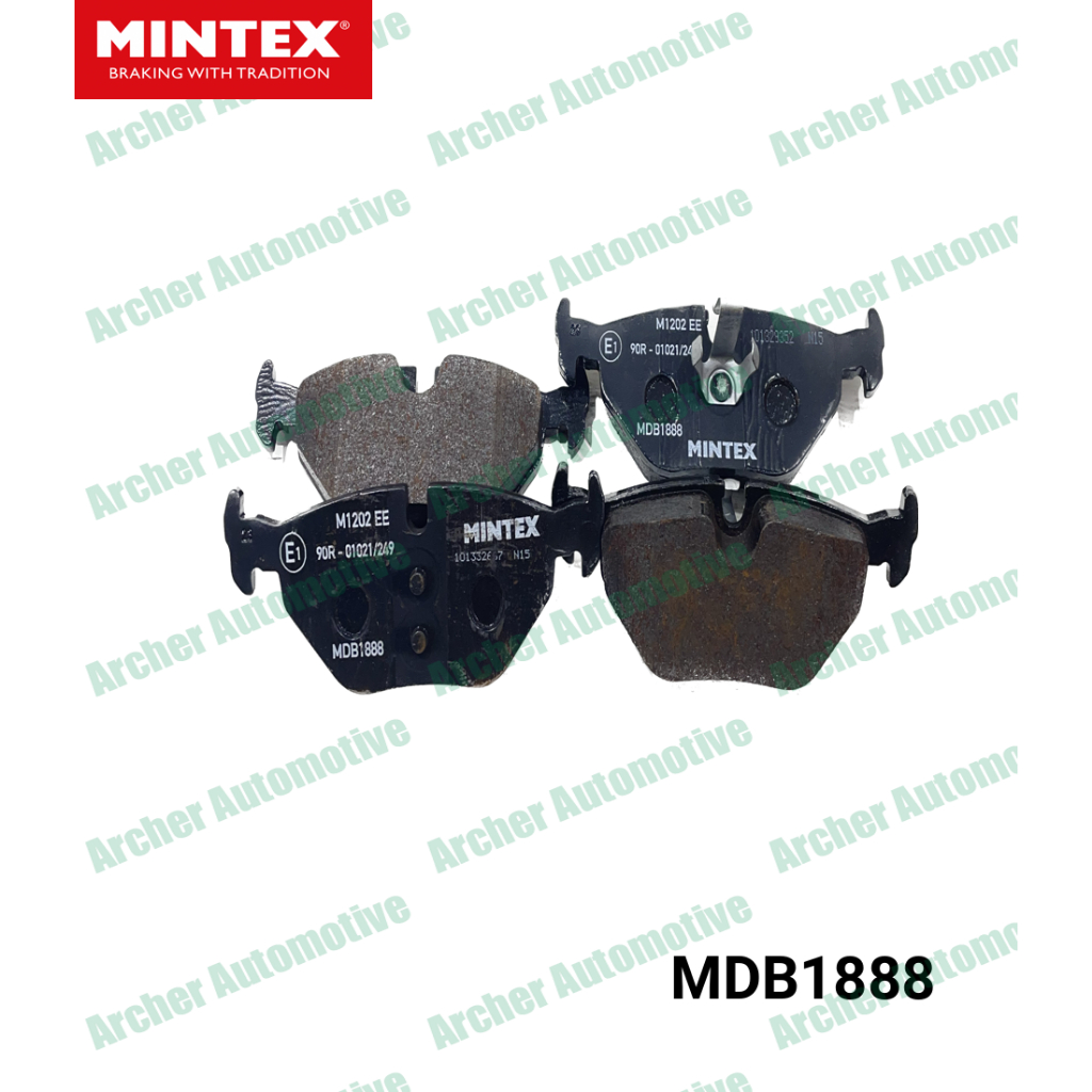 ผ้าเบรก หลัง (brake pad) BMW 3series E46 316i, 318i, 320i, 323i, 325i ...