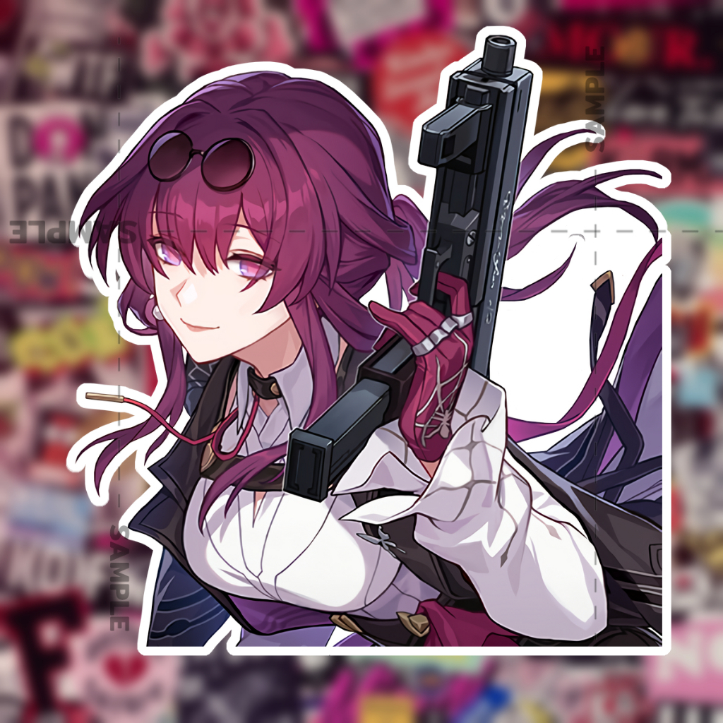 Kafka Sticker 2 PCS honkai star rail kafka สติกเกอร์ 2 แผ่น honkai star ...