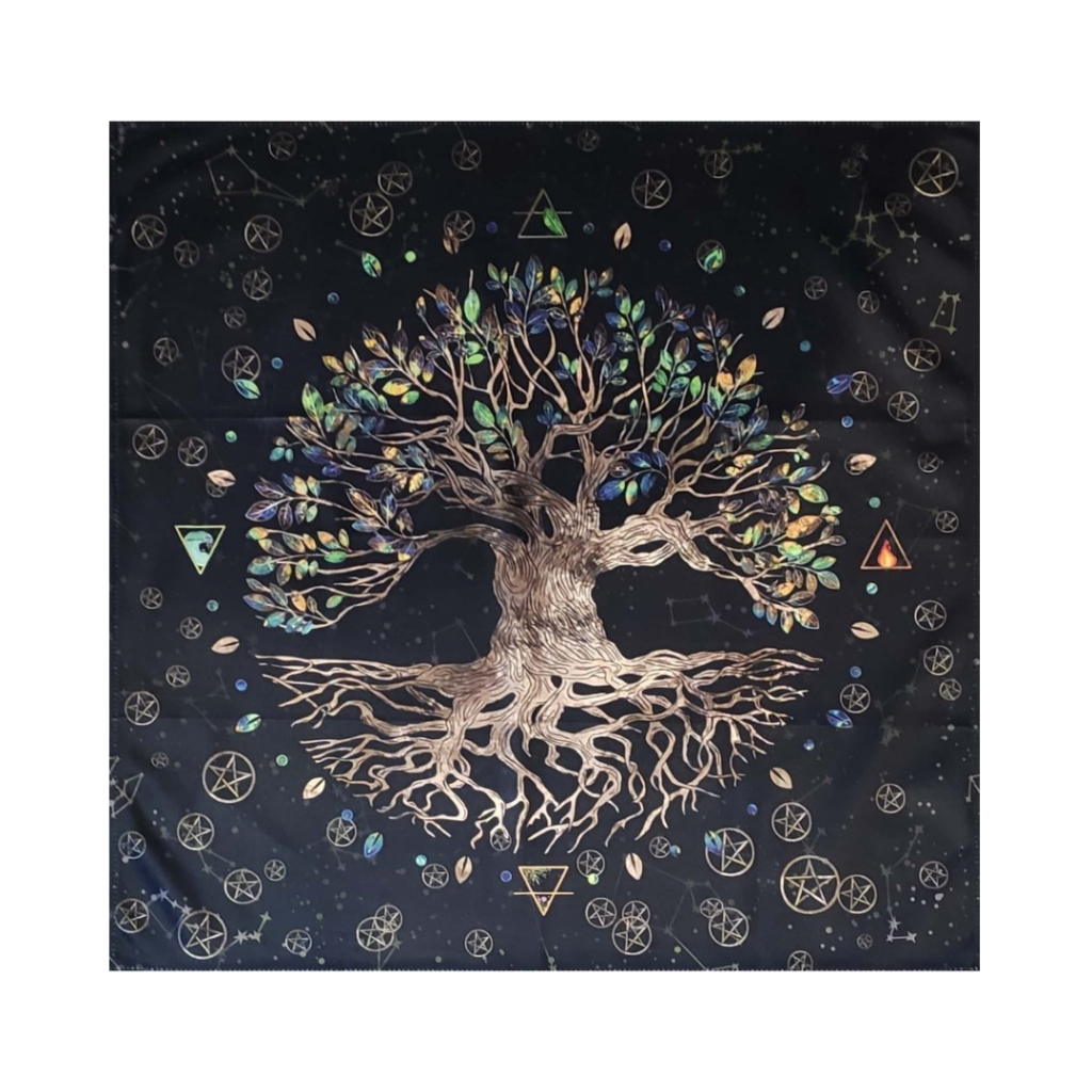 The Tree of Life Tarot Bag & Altar Cloth WINTER ผ้ารองไพ่ทาโรต์ ผ้ารอง ...