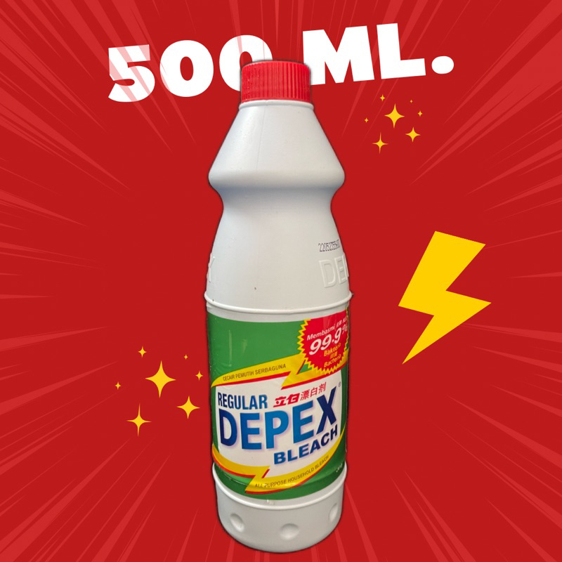 ไฮเตอร์มาเลย์ DEPEX ขจัดคราบ 100% น้ำยาขจัดคราบ เสื้อผ้า ของใช้ ห้องน้ำ | Shopee Thailand