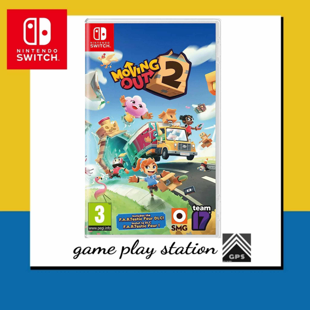 nintendo switch moving out 2 ( english zone 2 ) | Shopee Thailand