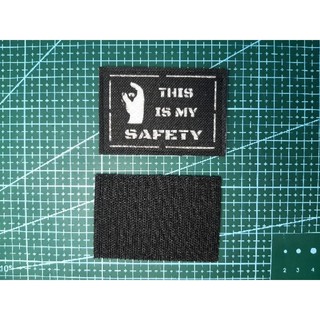 ป้าย THIS IS MY SAFETY ขนาด 5×8 cm | Shopee Thailand