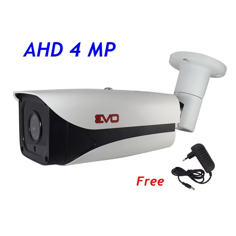 EVO กล้องวงจรปิด รุ่น EV-AHD8050 CCTV IR-Camera 4 MP 2 in1 Analog / AHD ...