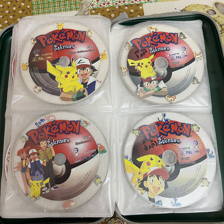 เหมาแผ่น VCD โปเกม่อน Pokemon 15 แผ่น | Shopee Thailand