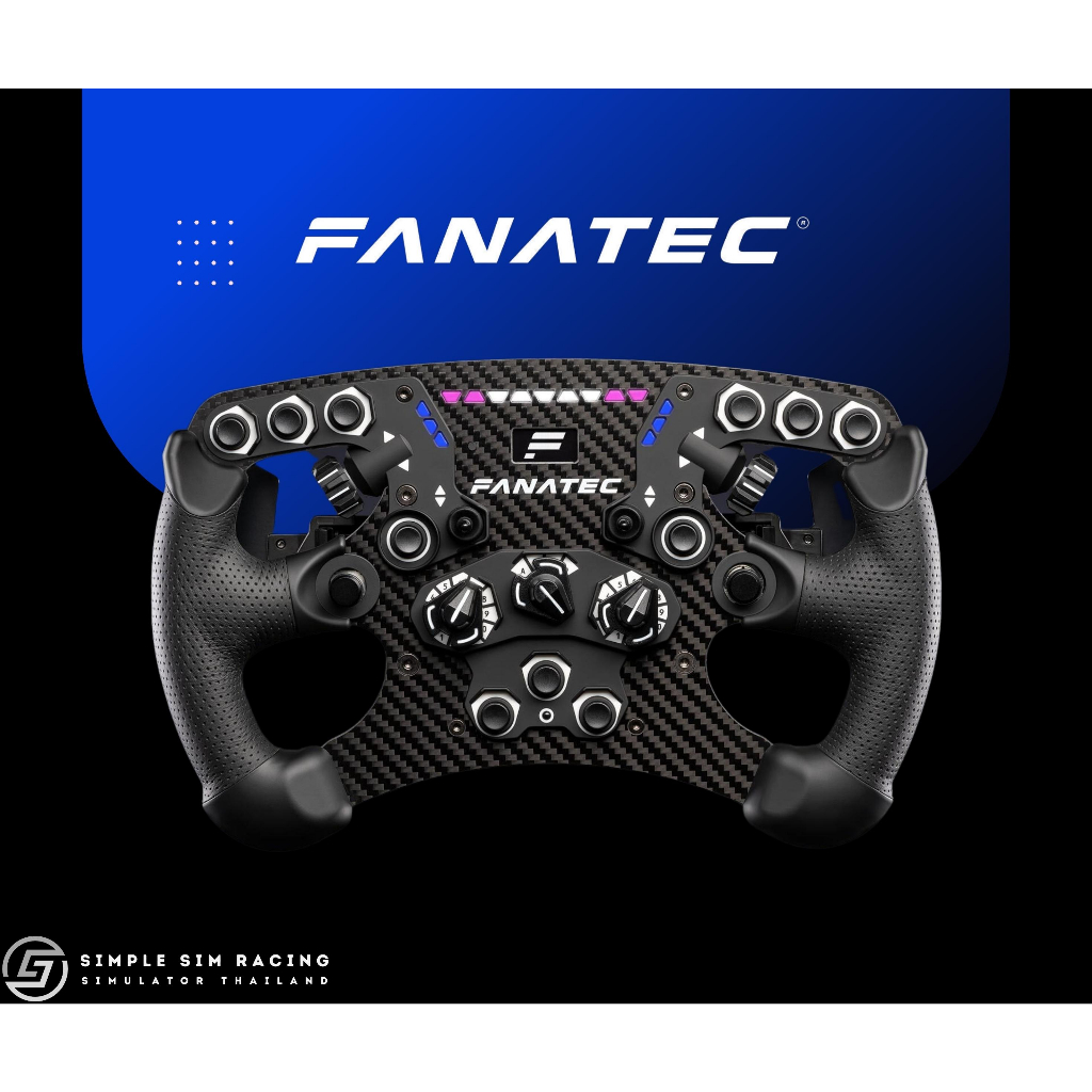 Fanatec Clubsport Steering Wheel Formula V2.5 | Shopee Thailand