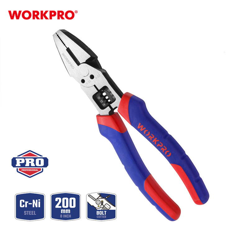 WORKPRO คีมปากจิ้งจกอเนกประสงค์ ขนาด 200 มม (8") รุ่น WP231085 | Shopee Thailand