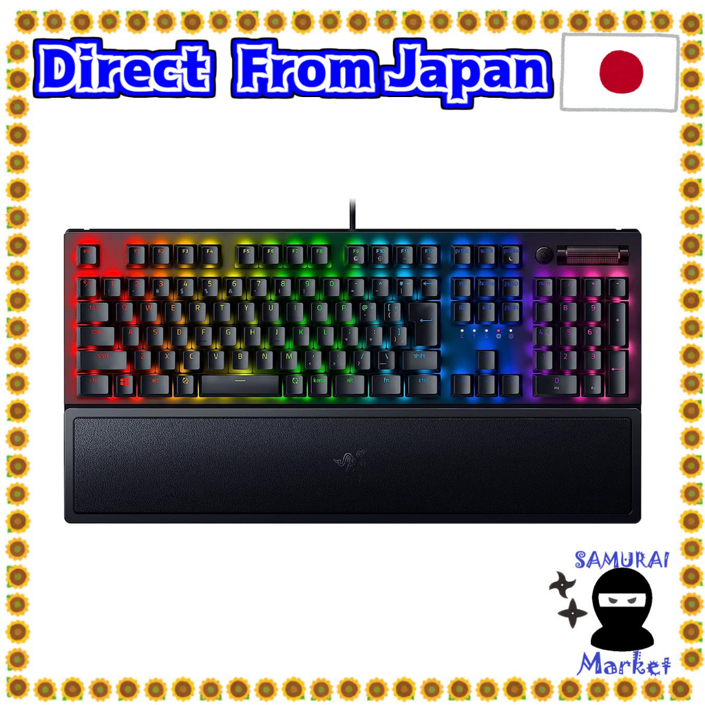 【Direct From Japan】 Razer BLACKWIDOW V3 JP GREEN SWITCH Gaming Keyboard ...