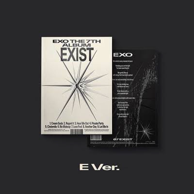 [พร้อมส่ง/ยังไม่แกะ] EXO THE 7TH ALBUM 'EXIST' (PHOTO BOOK VER.) | Shopee Thailand