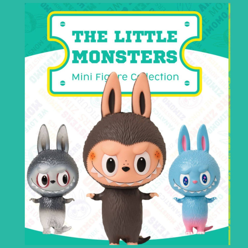 🌈พร้อมส่งแบบแยก🌈The Little Monster 4 Labubu Zimomo Pop Mart โมเดล ฟิกเก ...