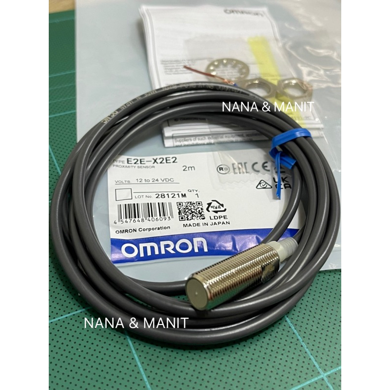 E2E-X2E2 หัว 12 มิล จับโลหะ ระยะจับ 2mm 3 สาย NPN NC ไฟ 12 to 24VDC | Shopee Thailand
