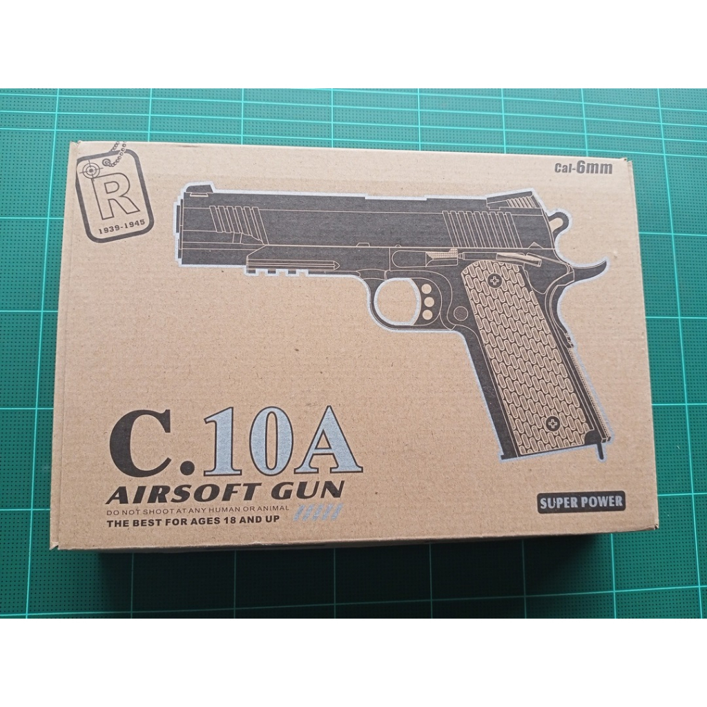 ปืนอัดลม AIRSOFT GUN C10A + ซอง [มือ2] | Shopee Thailand