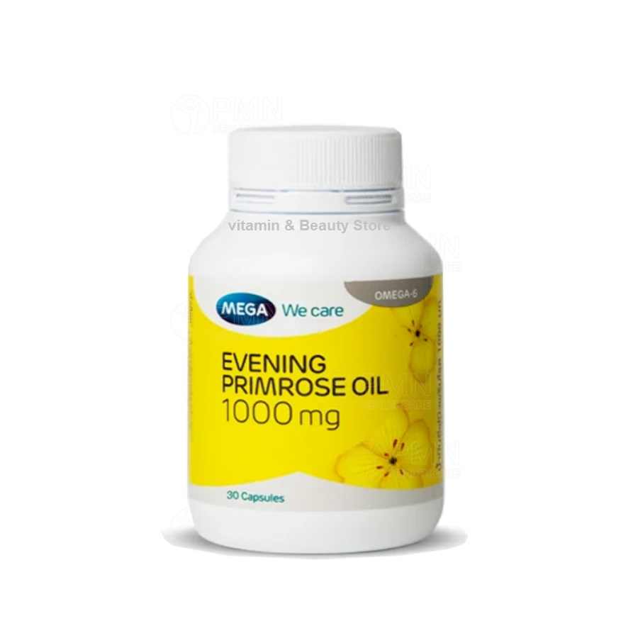 Mega We Care Evening Primrose Oil 1000mg 30 แคปซูล เมก้า อีฟนิ่งพริมโรส ...