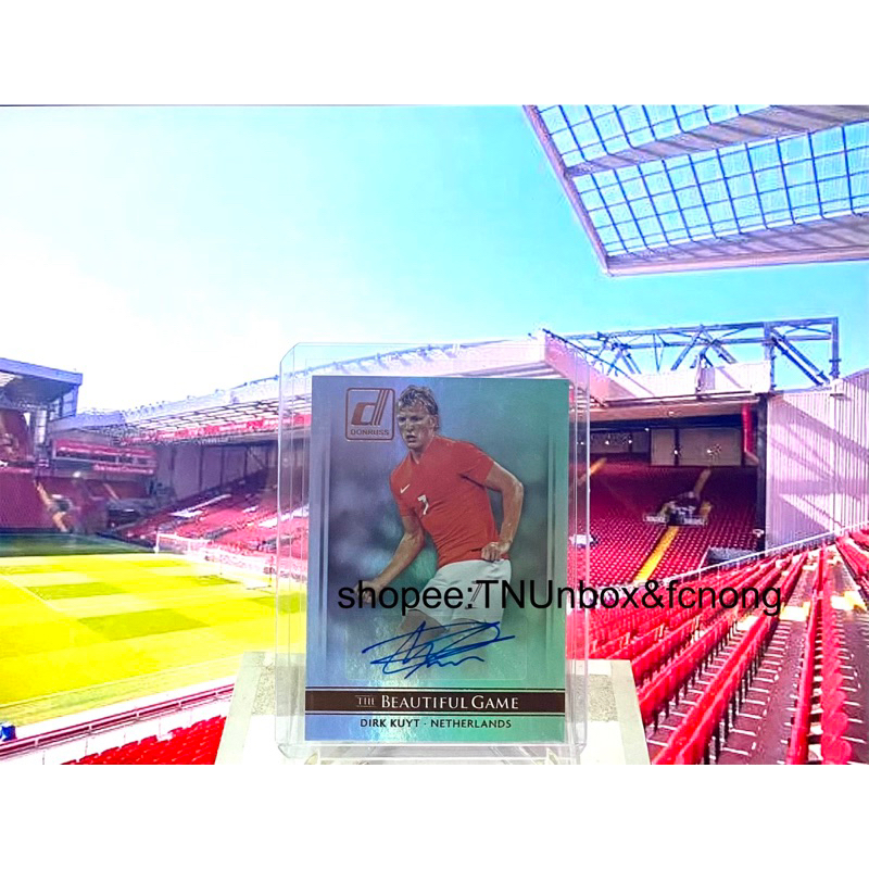 การ์ดลายเซ็นนักฟุตบอล 2015 Panini Donruss - Dirk Kuyt | Shopee Thailand