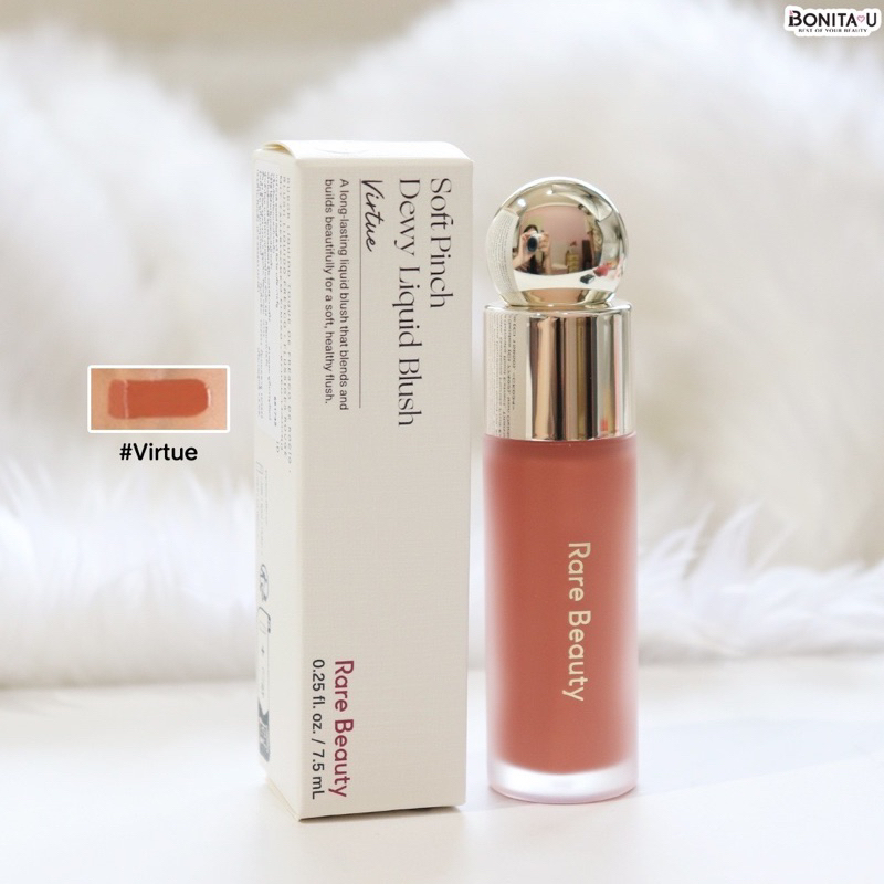 Rare Beauty Soft Pinch Dewy Liquid Blush 7.5 ml. สี Bliss, Hope, Happy ...