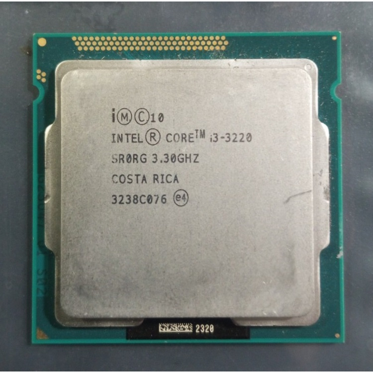 Intel Core i3-3220 3.3GHz 2Cores 4Threads Socket 1155 Gen3 | Shopee ...