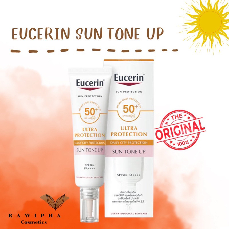 Eucerin ULTRA PROTECTION SUN TONE UP SPF50+ PA++++ 30 ML | Shopee Thailand