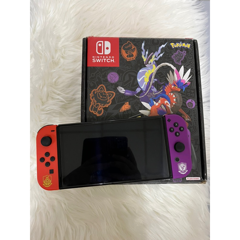 Nintendo switch oled pokemon limited edition มือสอง | Shopee Thailand