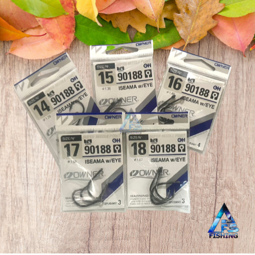 ตาเบ็ด OWNER Iseama w/EYE 90188 ท้ายห่วง แข็งแรง ทนทาน | Shopee Thailand