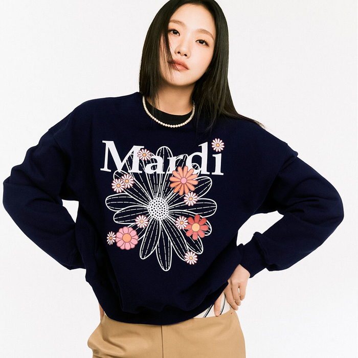 Mardi Mercredi Sweatshirt Flower Mardi (Blossom, Belle De Jour ...