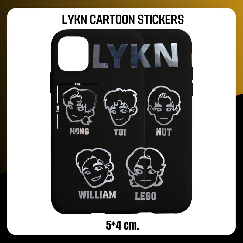 LYKN Cartoon Stickers | Shopee Thailand