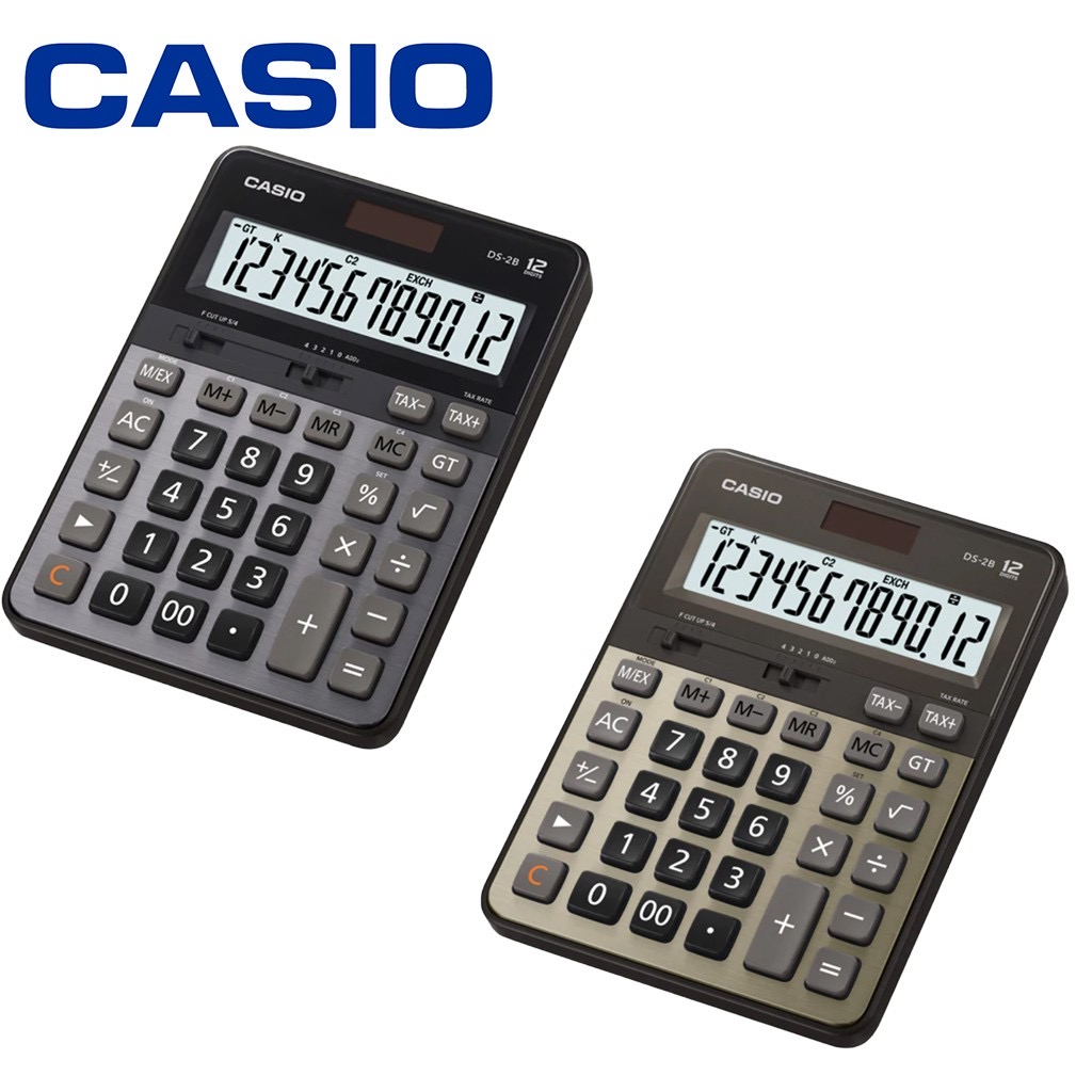 Casio DS-2B เครื่องคิดเลขตั้งโต๊ะ ของแท้ 💯 ประกันศูนย์ 2 ปี ...