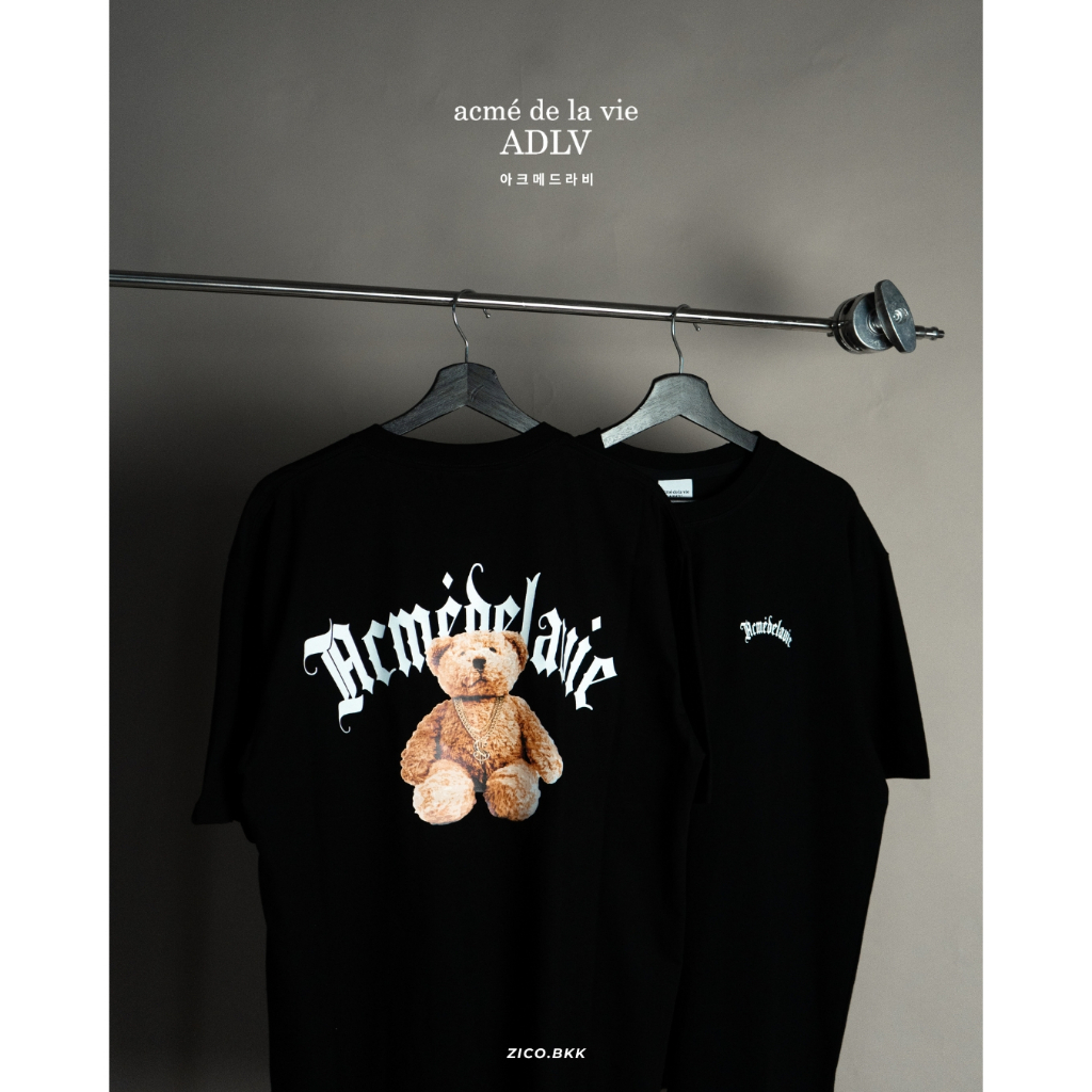 [acmé de la vie] ADLV x Lisa Gold Chain Bear Doll Short Sleeve T-Shirt ...