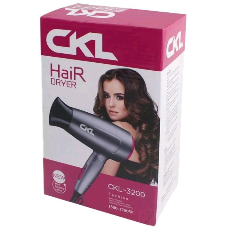 CKL ไดร์เป่าผม ckl-3200 Hair Dryer 1500 W ไดร์เป่าผม Hair Dryer 1500 W ไดร์เป่าผม เครื่องเป่าผม ...