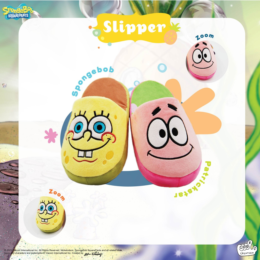 SpongeBob SquarePants Slipper | Shopee Thailand