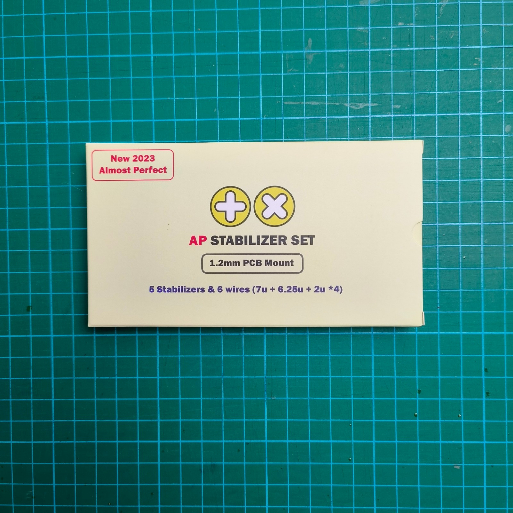 TX AP Clip-in Stabilizer Almost Perfect ชุด 4*2u,6.25u +7u (1.2t/1.6t ...
