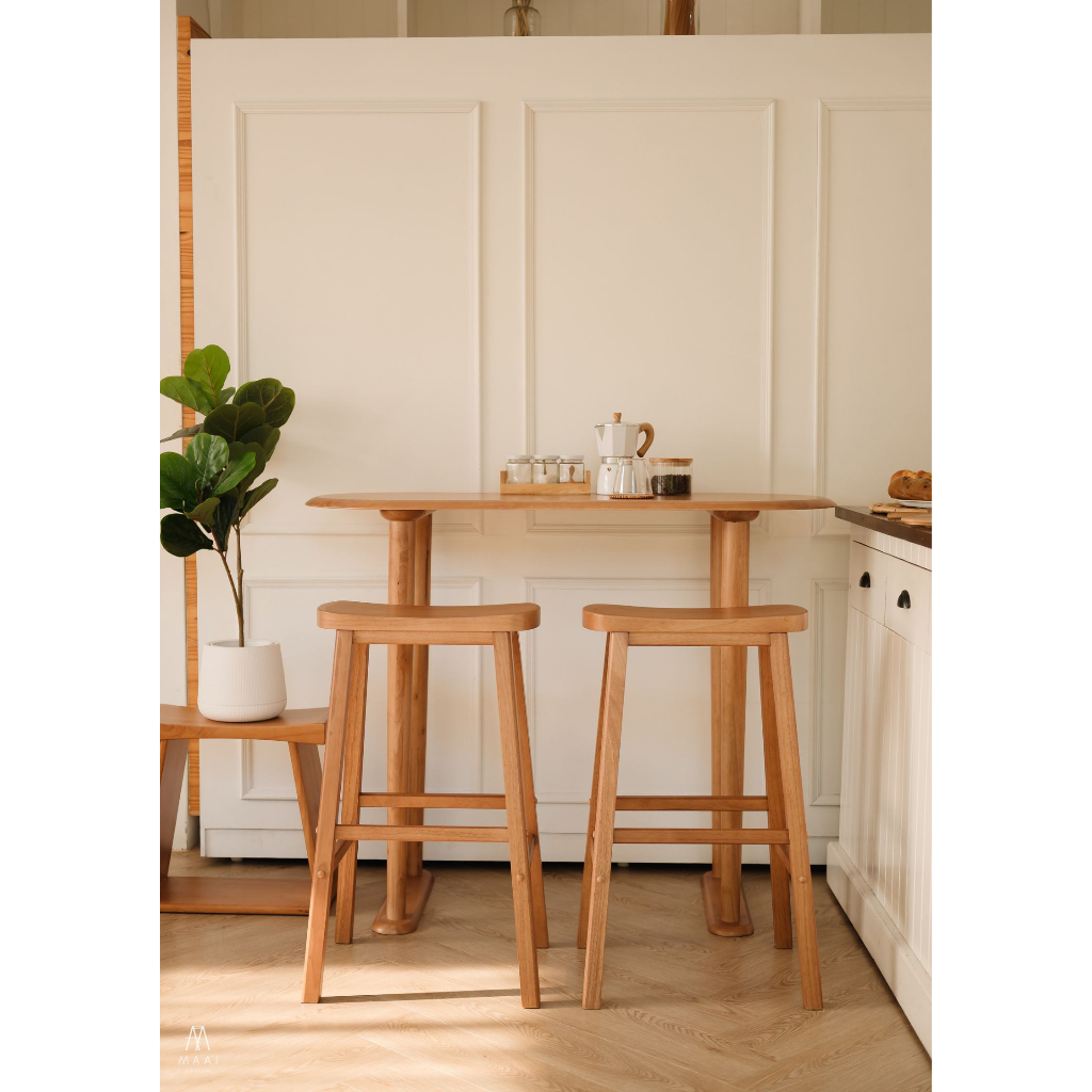 MAAI Design Basuru stool 03203 เก้าอี้นั่งสตูลสูง เก้าอี้บาร์ ประกอบ ...