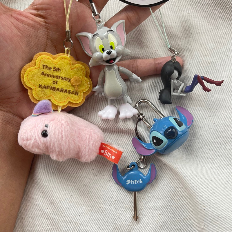 งานพวงโมเดล Tom and Jerry , Stitch , Adventure Time , Kapibarasan งาน ...