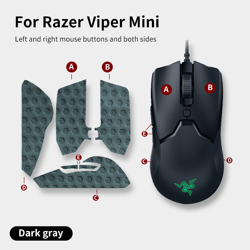 สติ๊กเกอร์กันลื่น Razer Basilisk V2/V3 Razer Viper Ultimate Mini ...