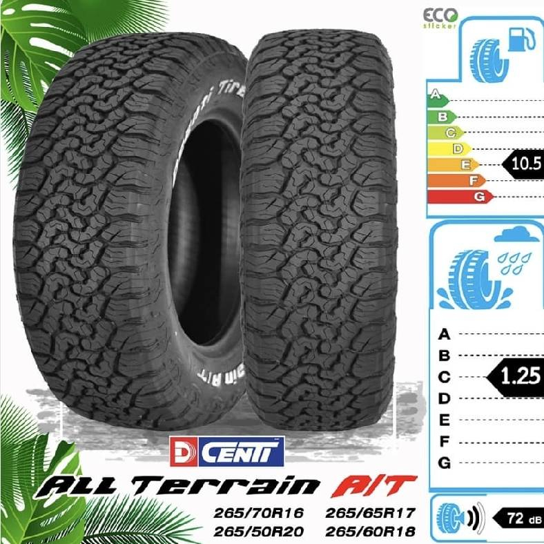 DCENTI รุ่น ALL TERRAIN A/T ขนาด 265/70R16 , 265/65R17 , 265/50R20 , 265/60R18 (ราคาต่อ1เส้น ...