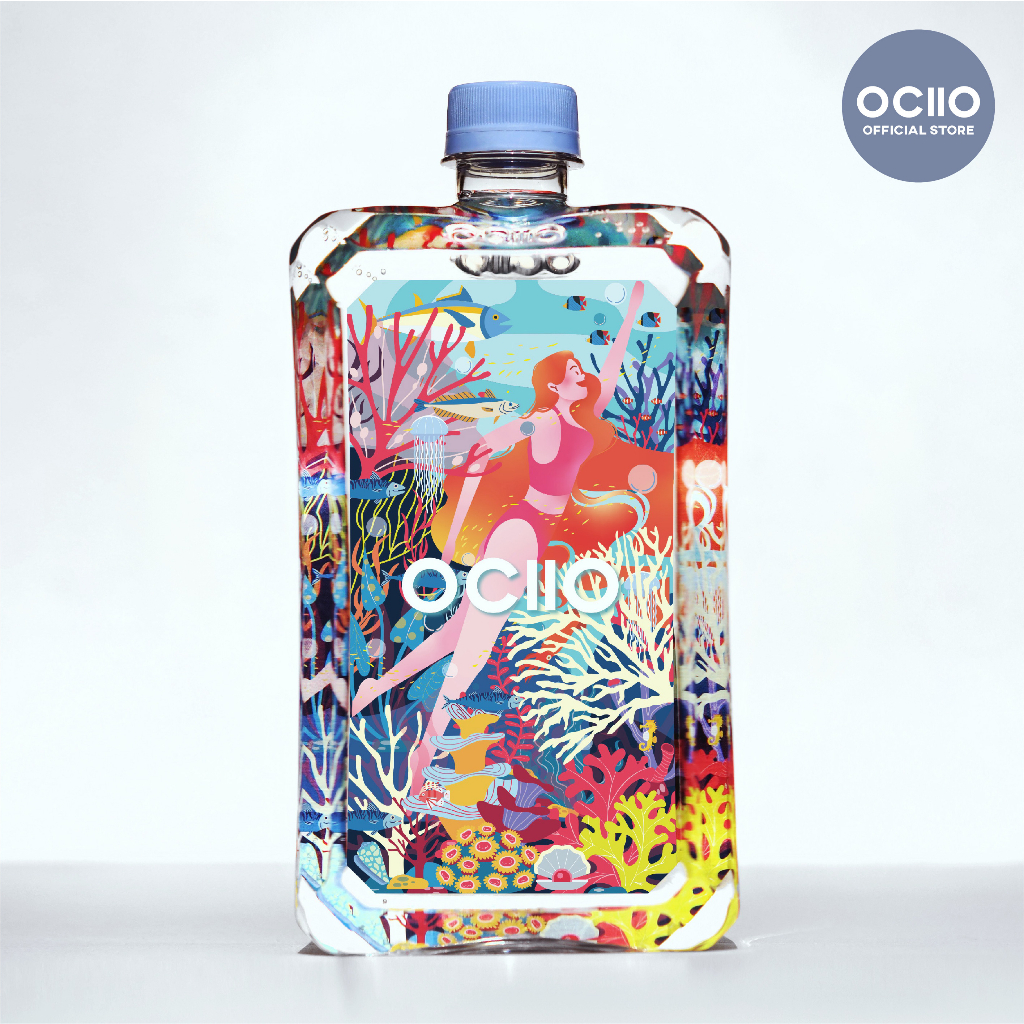 (ขวด 1000ml) The Ocean Club, OCIIO โอซีโอน้ำดื่มออกซิเจน | Shopee Thailand