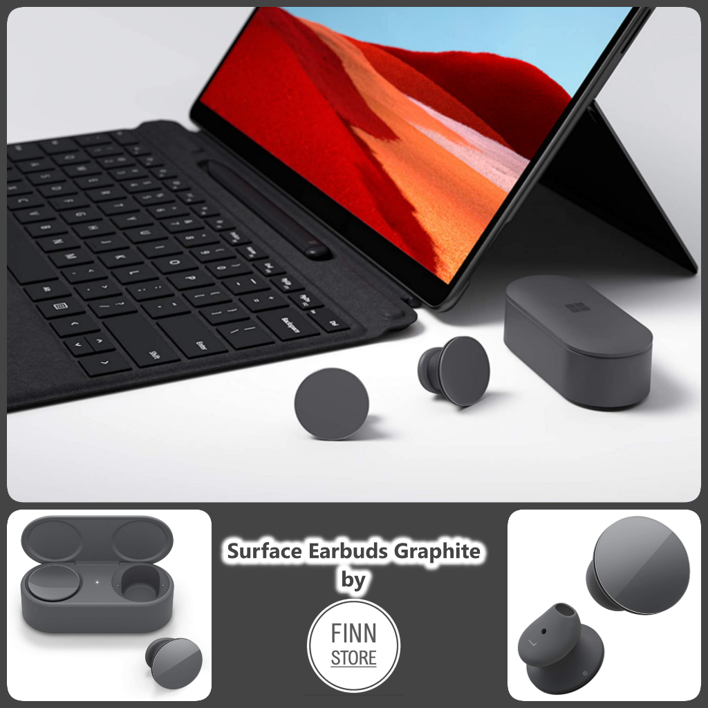 (NEW) Microsoft Surface Earbuds - Glacier | Shopee Thailand