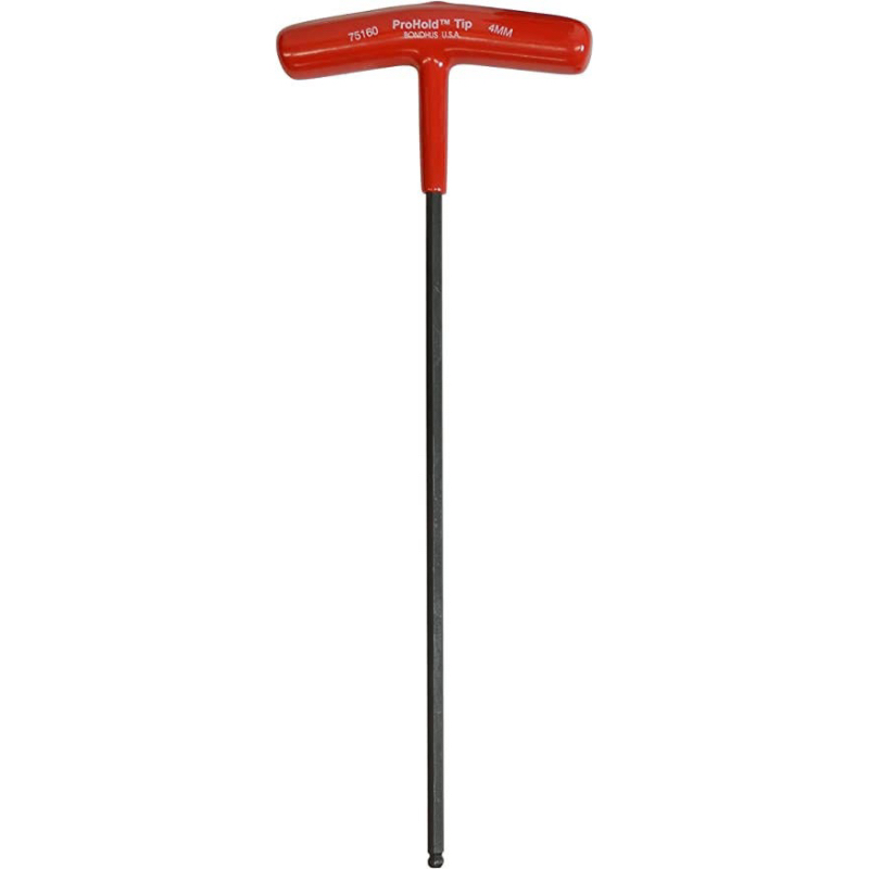 ประแจหกเหลี่ยมตัวที หัวบอล ขนาด 4 mm แบบ ProHold No. 75160 : BONDHUS ...