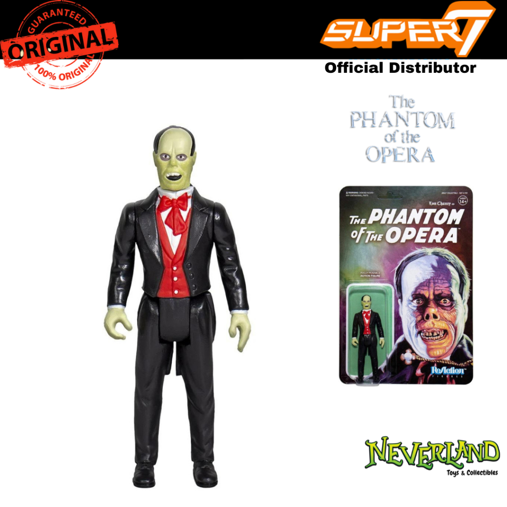Super7 Universal Monsters the Phantom of Opera Reaction Figure | Shopee ...