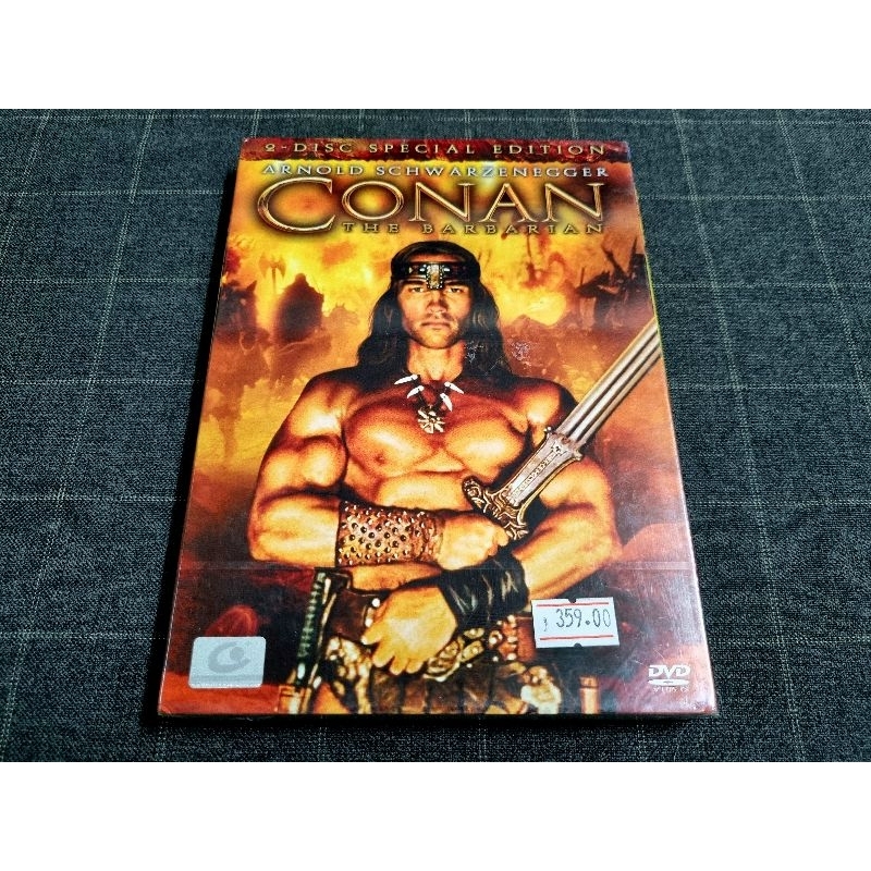 DVD 2 Disc ภาพยนตร์แอ็คชั่นแฟนตาซี "Conan the Barbarian / โคแนน ยอดคน ...