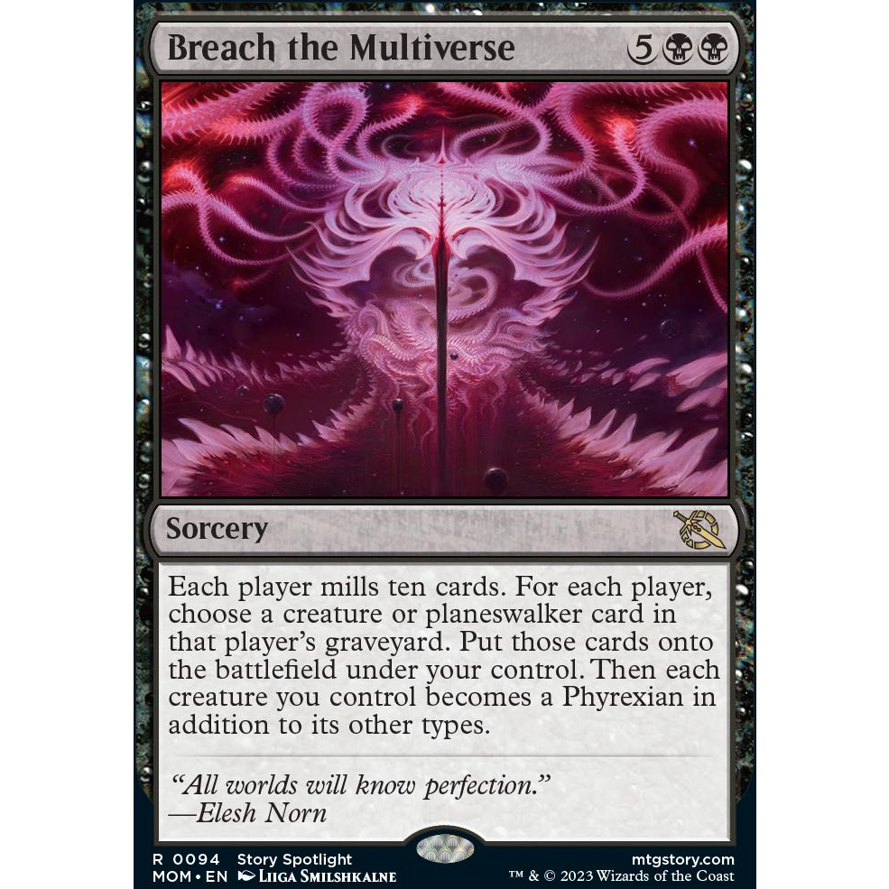 [MTG][Single][MOM] Breach the Multiverse ระดับ Rare [ภาษาอังกฤษ ...
