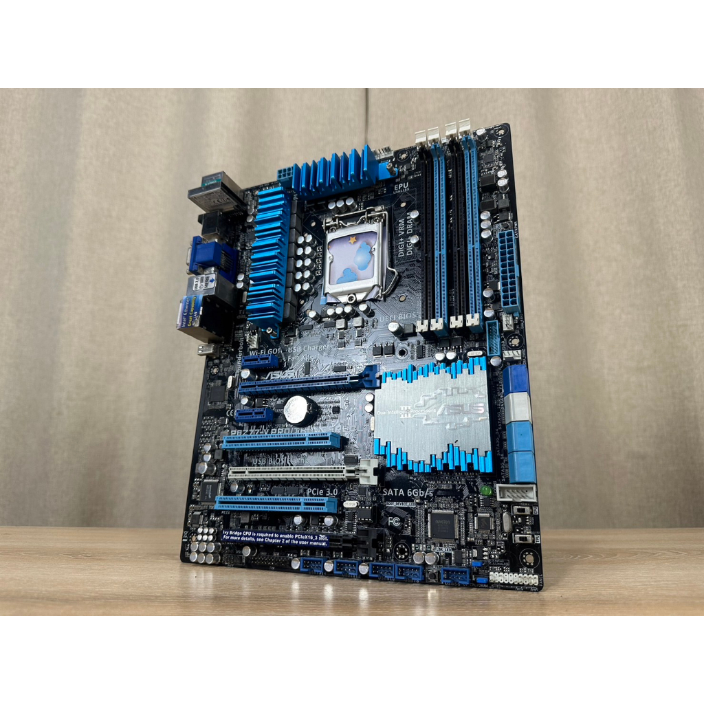 เมนบอร์ด(mainboard) asus p8z77-v pro/thunderbolt (socket1155) | Shopee ...